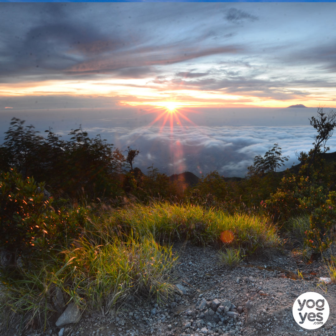 GUNUNG MERAPI Menikmati Sunrise di Gunung Berapi Paling Aktif di ...